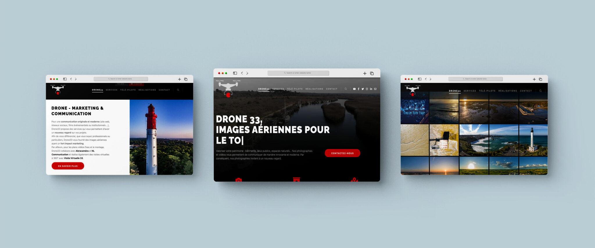 Création sites internet et contenu pour les réseaux sociaux